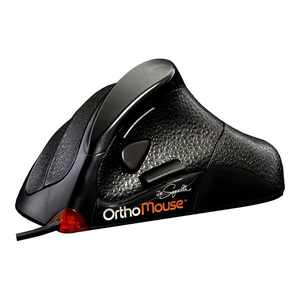 Souris ergonomique sans molette de défilement OrthoVia OrthoMouse