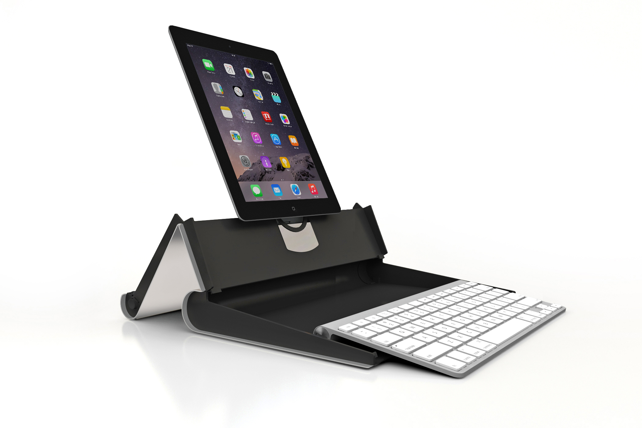 Support ergonomique mobile pour tablette TabletRiser